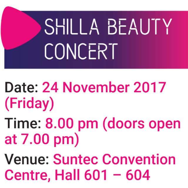 Shilla Beauty Concert Tier 2, Tickets & Vouchers, Local Attractions ...