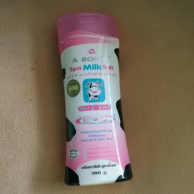 Spa milk salt, Health & Nutrition, Health Supplements, Health Food ...