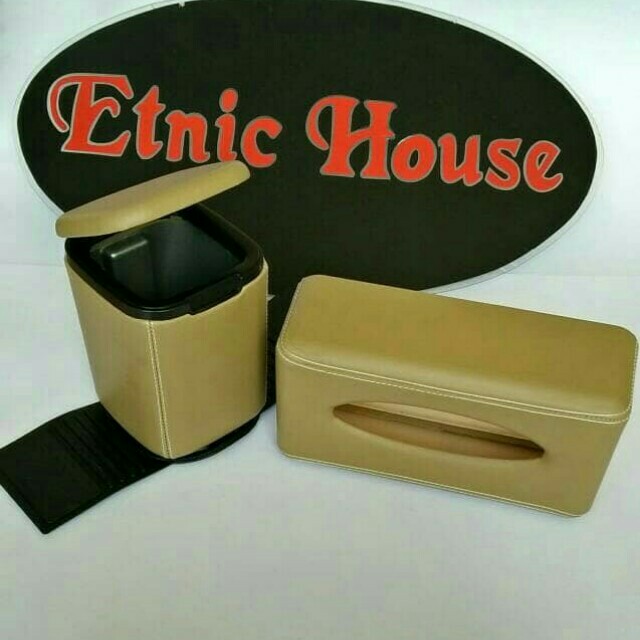 Tempat Sampah Mobil & Tissue Kotak, Perabotan Rumah di Carousell