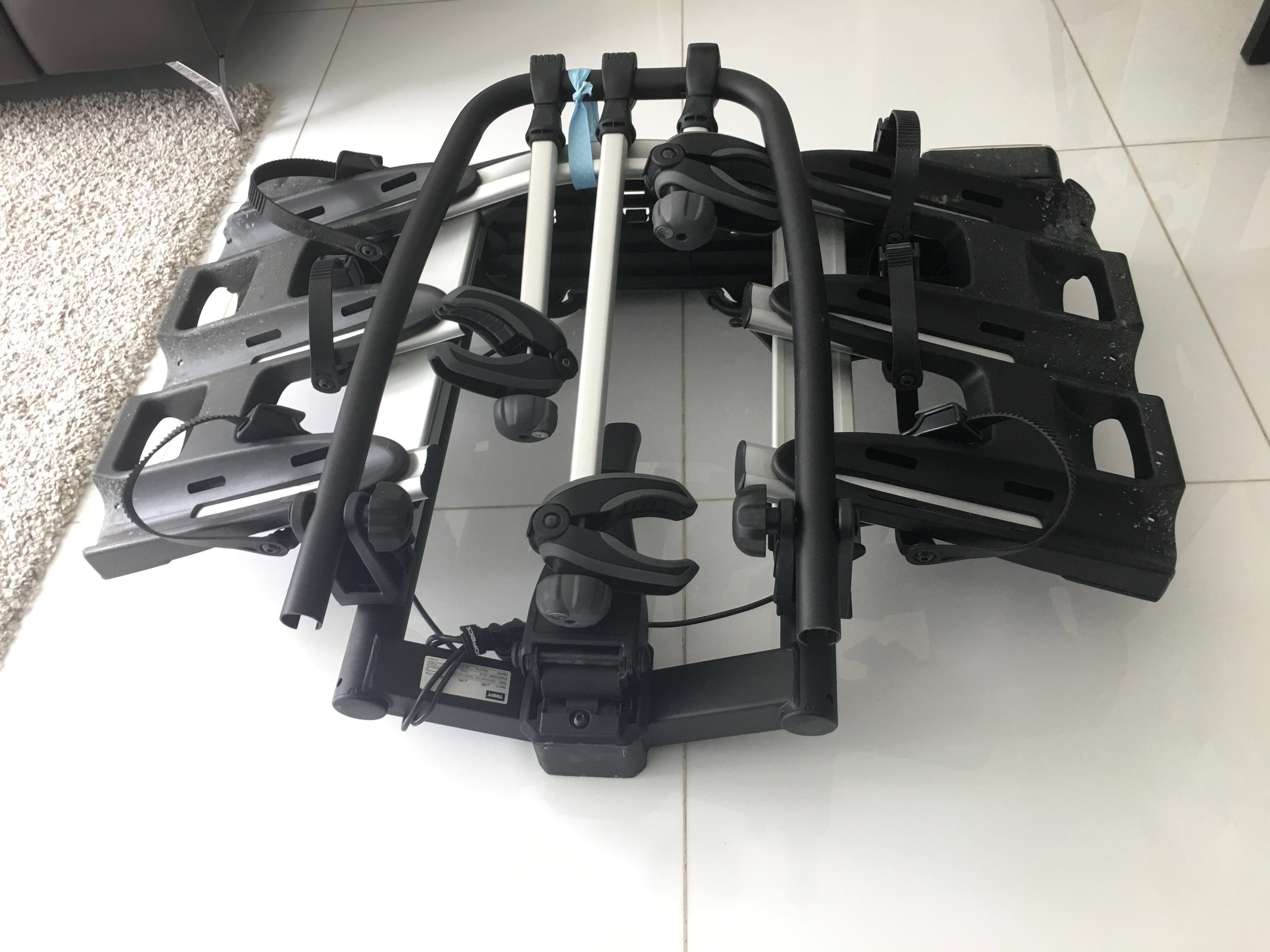 Towbar Bike Rack: Thule VeloCompact 927, Car Accessories on Carousell