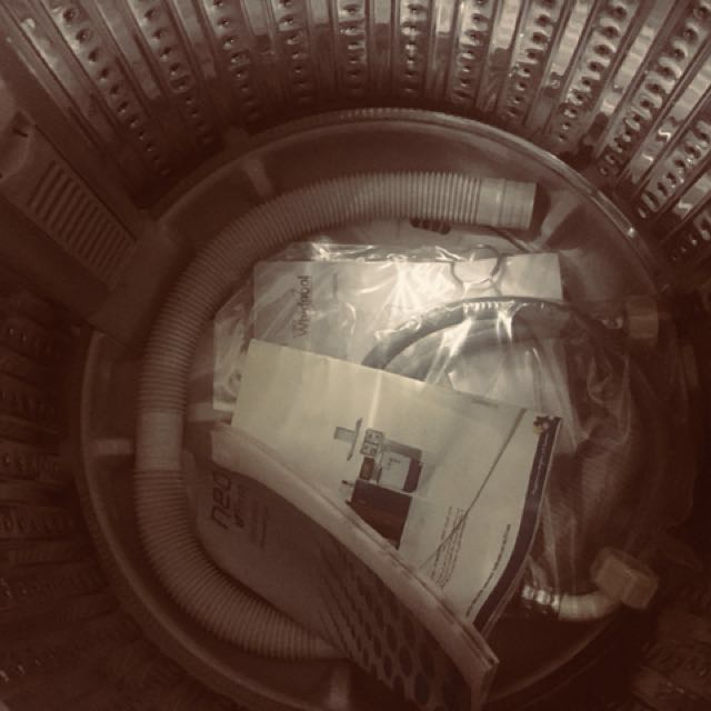 Whirlpool LSP680GR FULLY AUTOMATIC WASHER 6.8KG (Gray) black panel, TV ...