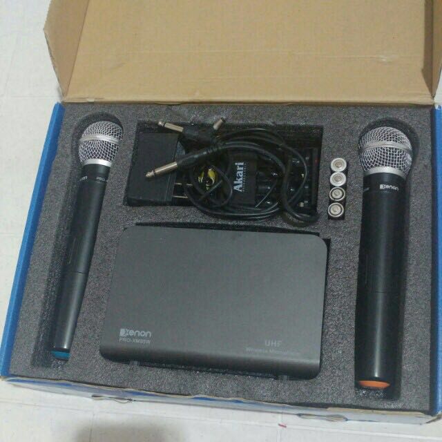 Xenon Pro-XM95W UHF wireless microphone system, Audio, Microphones on ...