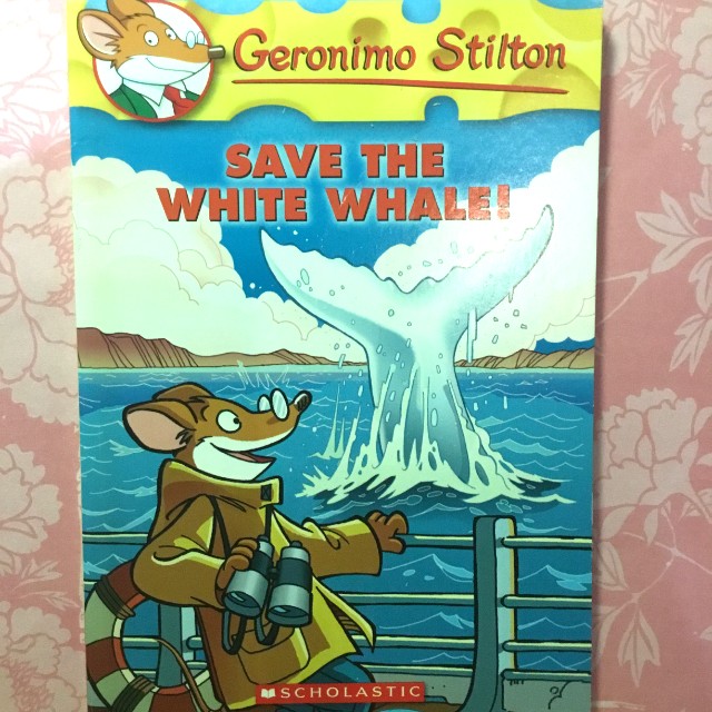 #45 Geronmino Stilton : Save the White Whale!, Hobbies & Toys, Books ...