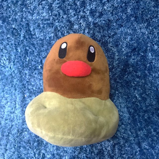 Diglett plush toy, Hobbies & Toys, Toys & Games on Carousell