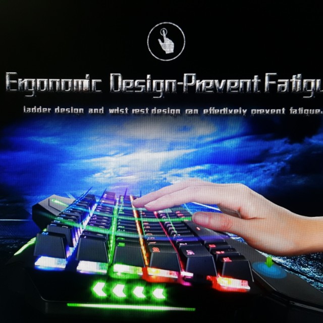 EasternTimes I-800 Mechanical Keyboard, Computers & Tech, Parts ...