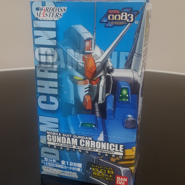 Gundam Chronicle Mobile Suit Stardust Memory Trading Card, Hobbies ...