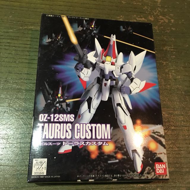 Gundam Limited Model Series 021 OZ-12SMS Taurus Custom 1/144 Scale ...