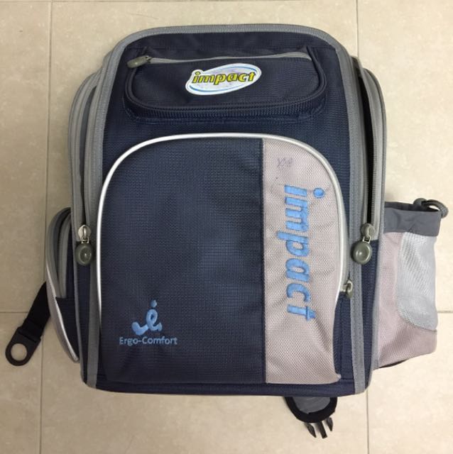Impact Ergoworks School Bag, Babies & Kids, Babies & Kids Fashion on ...