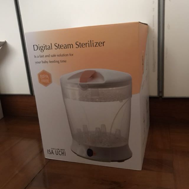 Isa Uchi Digital Steam Sterilizer, Babies & Kids, Nursing & Feeding ...