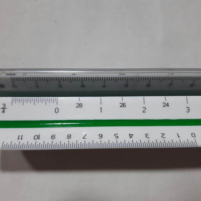 Linex triangle scale, Hobbies & Toys, Stationary & Craft, Craft ...