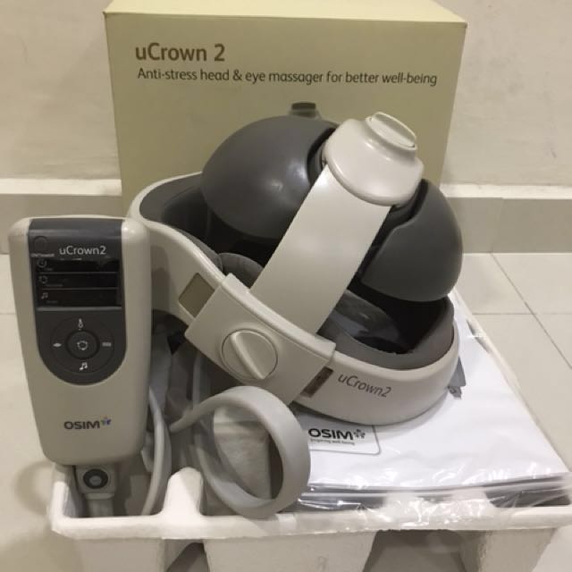 Osim UCrown 2 Head Massager, Health & Nutrition, Massage Devices on Carousell