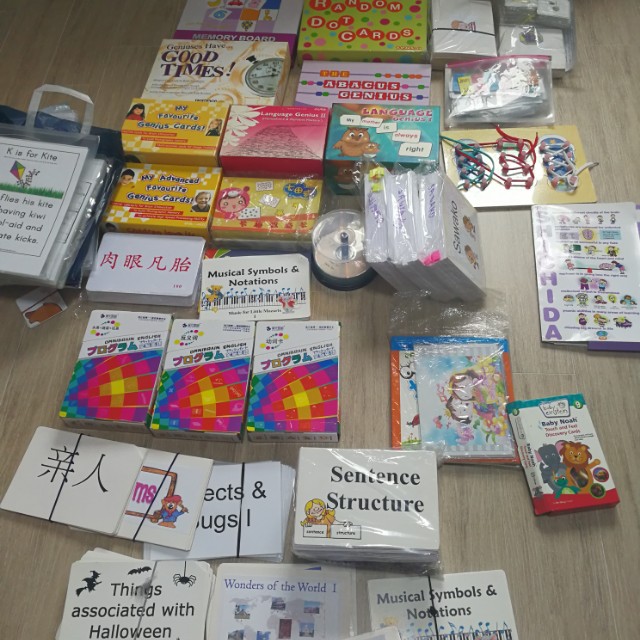 Shichida Handbook And Many Flashcards For Sale , Hobbies & Toys, Books ...