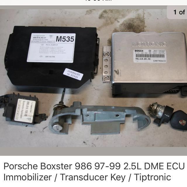 Weekend Special Offer ! Porsche 986 Boxster DME ECU Control Unit, Car ...