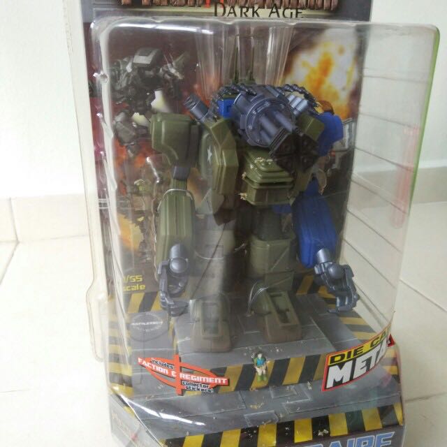 Collectible Mechwarrior Dark Ages Legionnaire die cast figurine ...