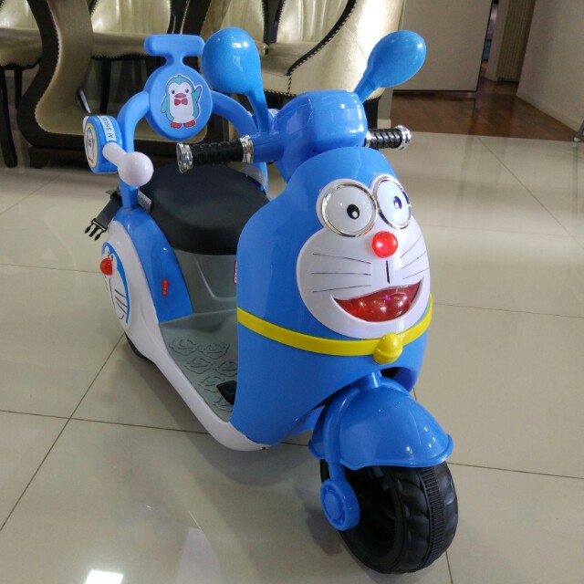 Doraemon electric bike toy, Hobbies & Toys, Toys & Games on Carousell