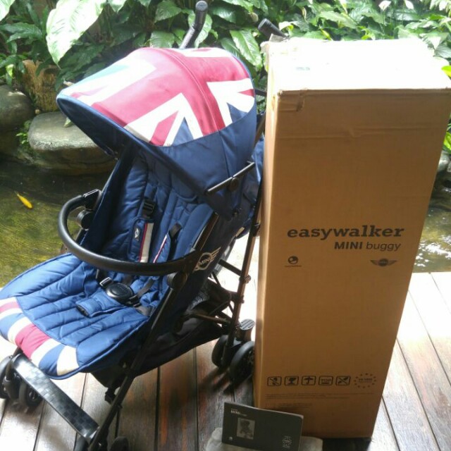 Easy walker Mini cooper union jack stroller, Bayi & Anak, Lainnya di ...
