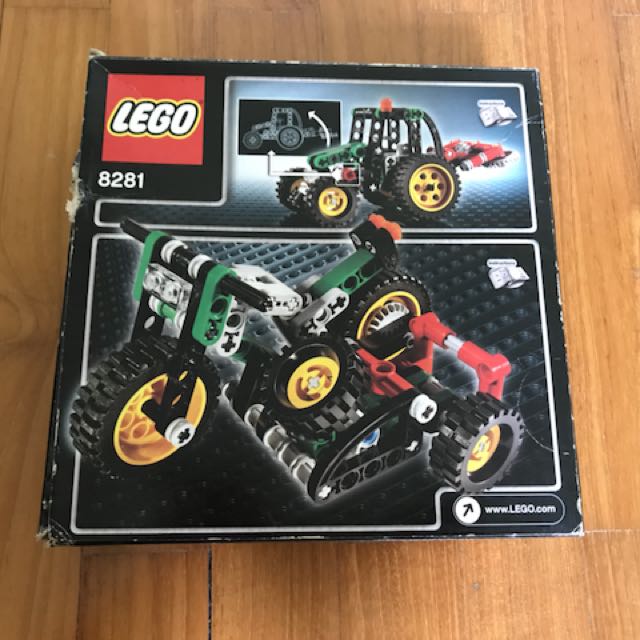 FULL SET Lego Technic 8281 Mini Tractor, Hobbies & Toys, Toys & Games ...