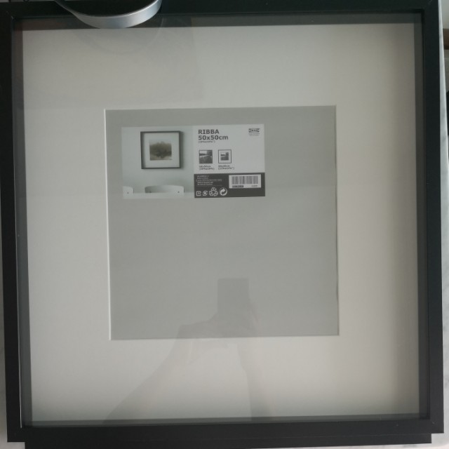 Ikea Photo Frame - Ribba 50cm x 50cm frame x 1no, Furniture & Home ...