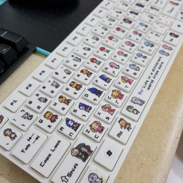 Re: Zero keyboard, Entertainment, J-pop on Carousell