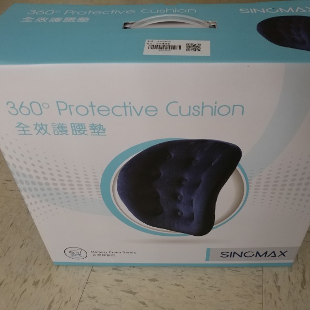 全新Sinomax 全效護腰墊, 傢俬＆家居, 家居裝飾, 咕𠱸 - Carousell