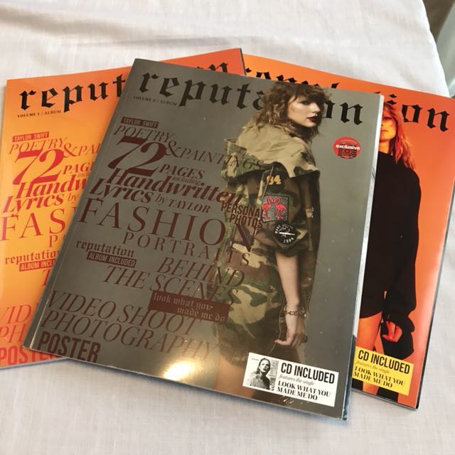 Taylor Swift Reputation Target Exclusive Volume 1 Magazine Album ...
