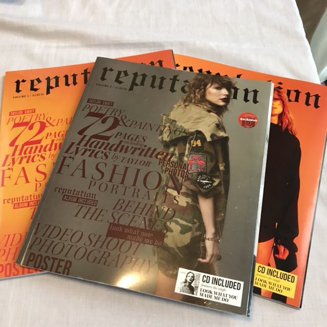 Taylor Swift Reputation Target Exclusive Volume 2 Magazine Album, Music ...