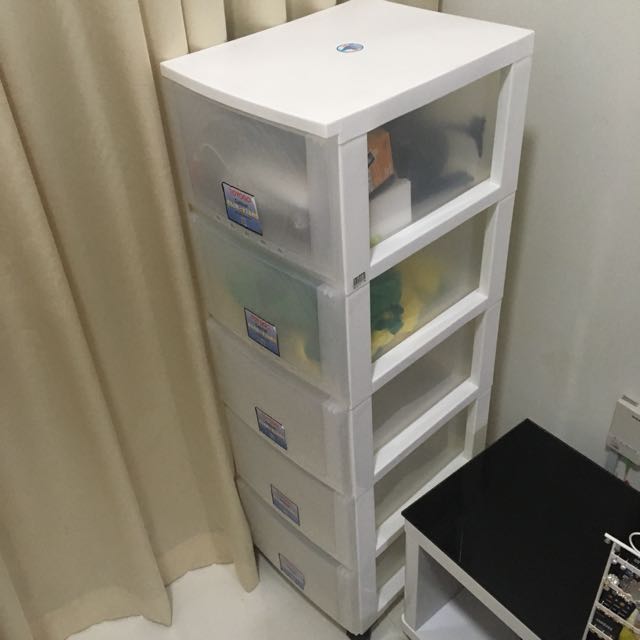 Toyoko plastic storage cabinet, Furniture & Home Living, Home ...
