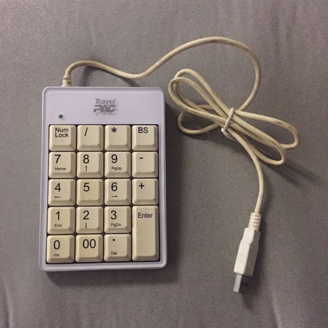 Travel pac number pad, Computers & Tech, Parts & Accessories, Other ...
