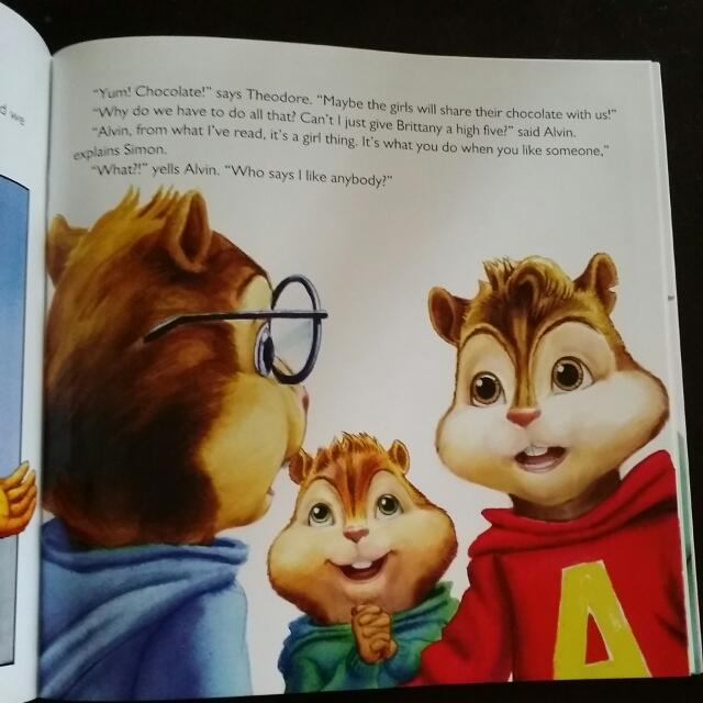 Alvin And The Chipmunks - A Chipmunk Valentine, Hobbies & Toys, Books ...