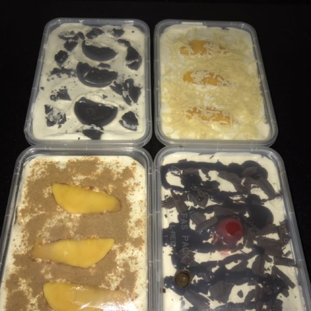 Asstd Flavor Graham Cake(Mango Cheesy,Mango Float,Black Forest,Cookies ...