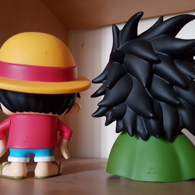 Bape Baby Milo style Luffy and Dragon, Hobbies & Toys, Toys & Games on ...