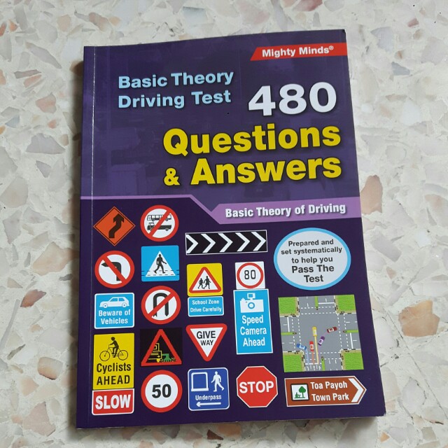 Basic Theory Driving Test 480 questions and answers, Hobbies & Toys ...