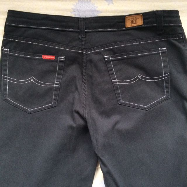 Black Maong Pants, Women's Fashion, Bottoms, Other Bottoms on Carousell
