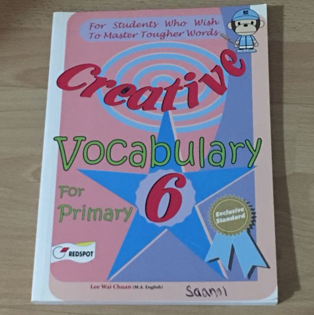 Creative vocabulary primary 6, Hobbies & Toys, Books & Magazines ...
