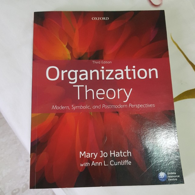 Organization theory textbook, Books & Stationery, Textbooks on Carousell