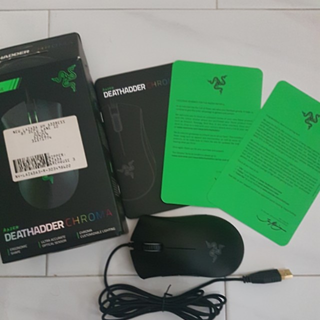 Razer Deathadder Chroma, Computers & Tech, Parts & Accessories ...