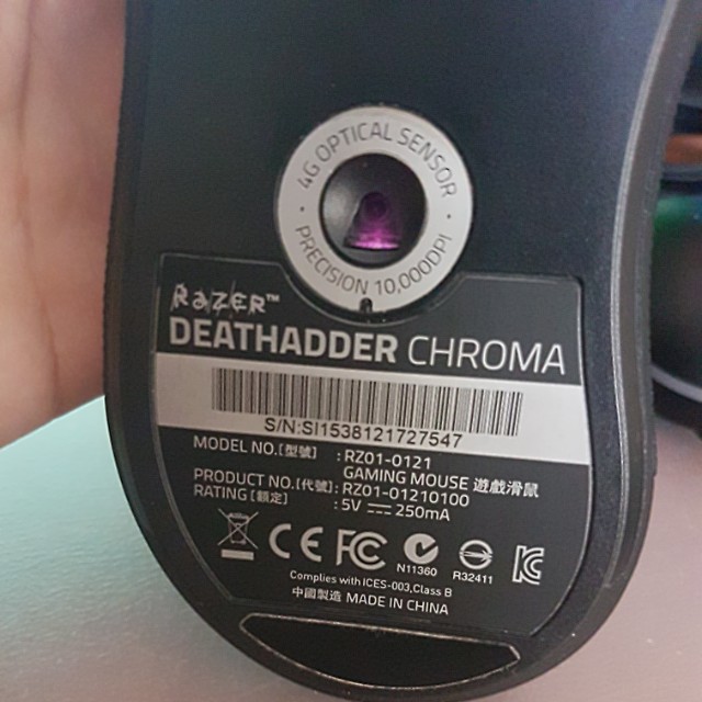 Razer Deathadder Chroma, Computers & Tech, Parts & Accessories ...