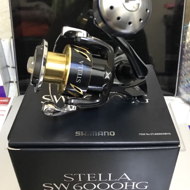 Shimano stella sw6000hg, Sports Equipment, Fishing on Carousell