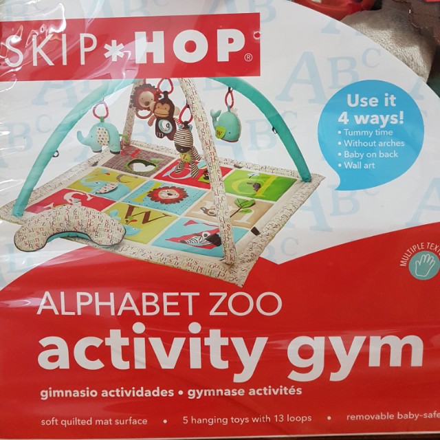 SKIP HOP Alphabet Zoo Activity Gym, Babies & Kids, Infant Playtime on ...