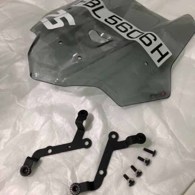 Yamaha MT10 PUIG Windscreen, Motorcycles, Motorcycle Accessories on ...