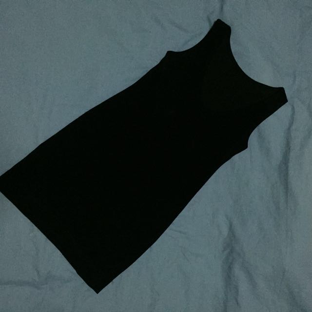 Black sando dress on Carousell