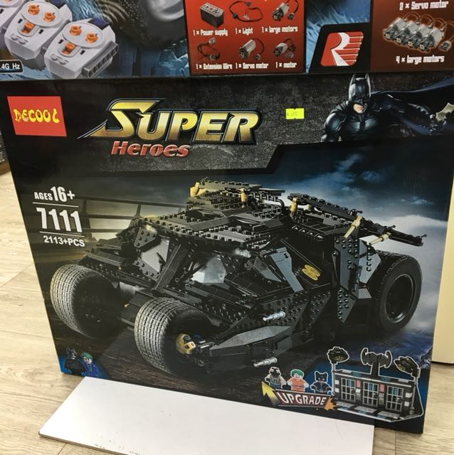 Decool Batman car, 興趣及遊戲, 收藏品及紀念品, 明星周邊 - Carousell