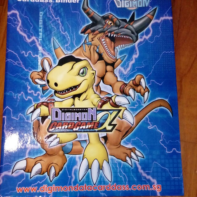 Digimon card binder book, Hobbies & Toys, Books & Magazines, Children's ...