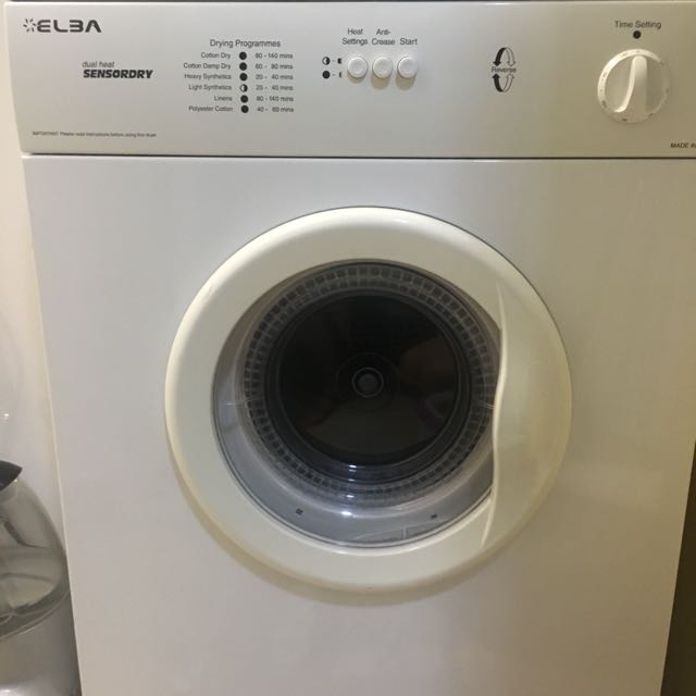 Elba dryer, TV & Home Appliances, Washing Machines and Dryers on Carousell