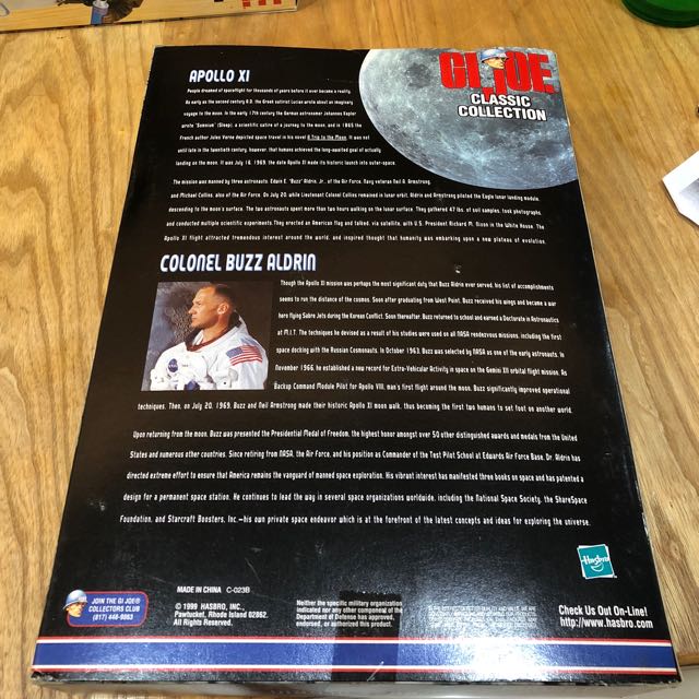 GI JOE Classic Collection. (Colonel Buzz Aldrin, Hobbies & Toys, Toys ...