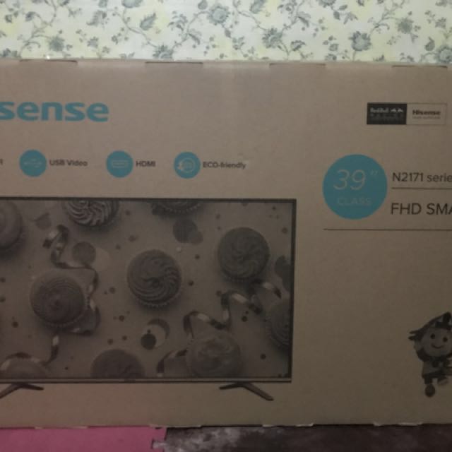 HISENSE 39” FULL HD SMART TV, TV & Home Appliances, TV & Entertainment ...