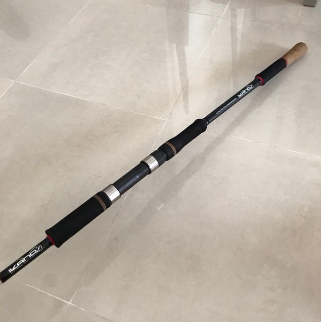 Ikano My Lucky Rod JS 100H2 12ft, Sports Equipment, Fishing on Carousell