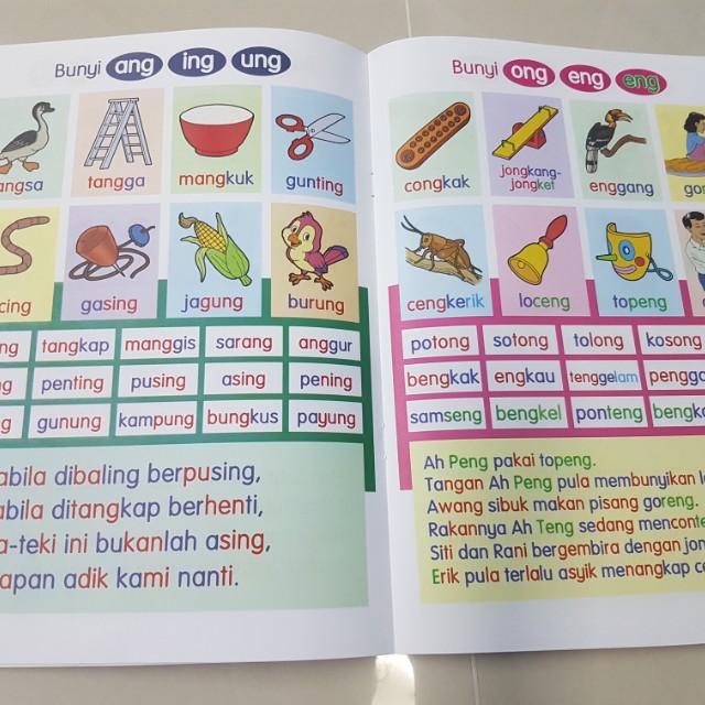 Malay Reading Book Set (Preschool), Hobbies & Toys, Books & Magazines ...
