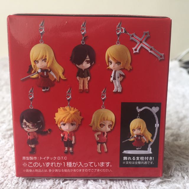 Monogatari series chibi figurine keychain, Hobbies & Toys, Memorabilia ...