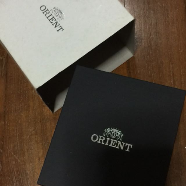 Orient watch box (watch not included), Men's Fashion, Watches ...